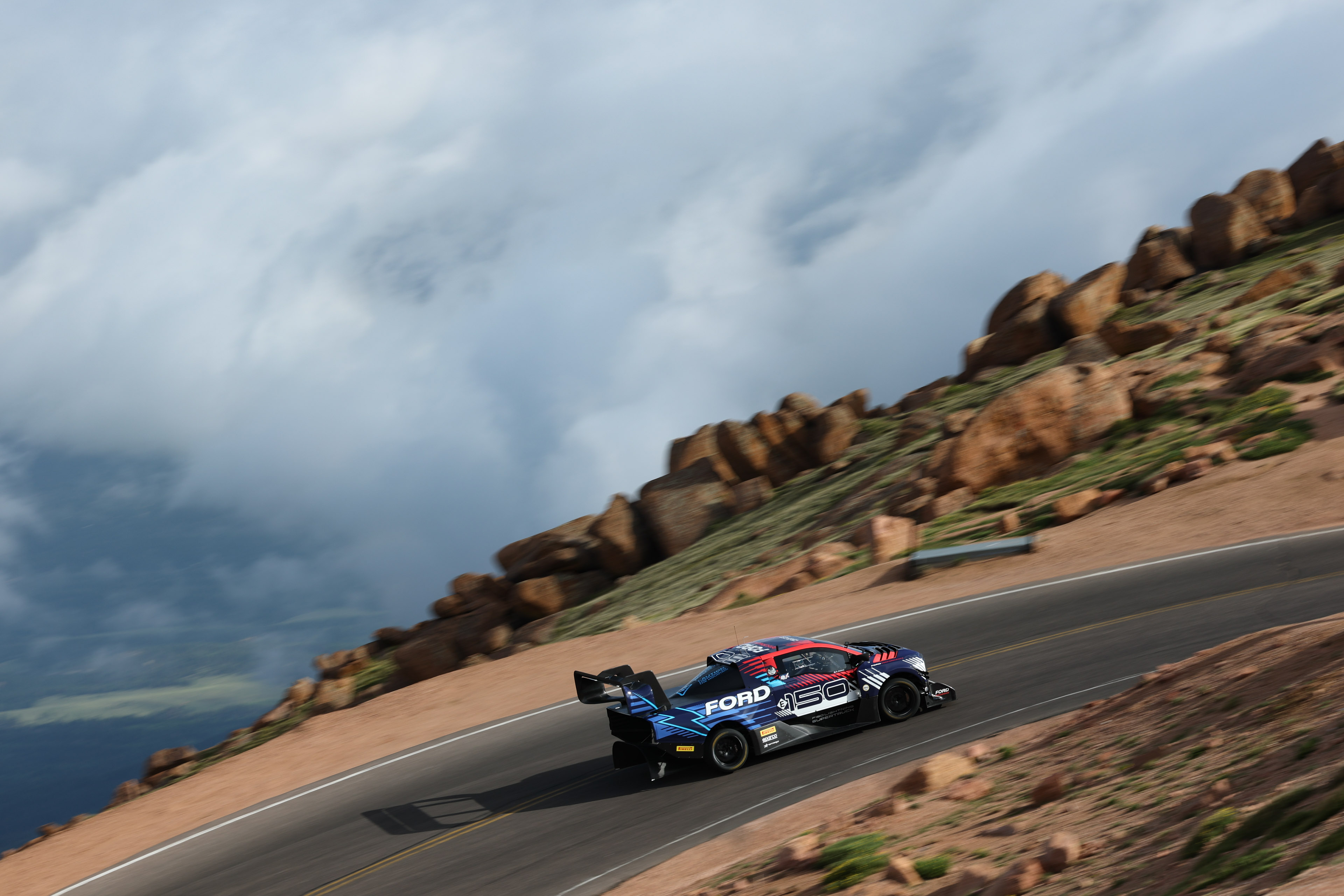 F-150 Lightning SuperTruck Claims King of the Mountain at Pikes Peak